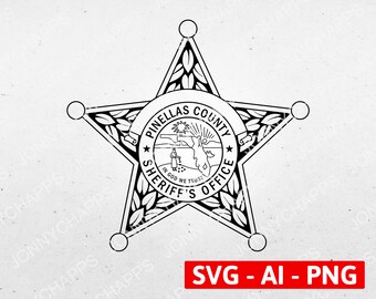 Florida Sheriff Logo - Etsy