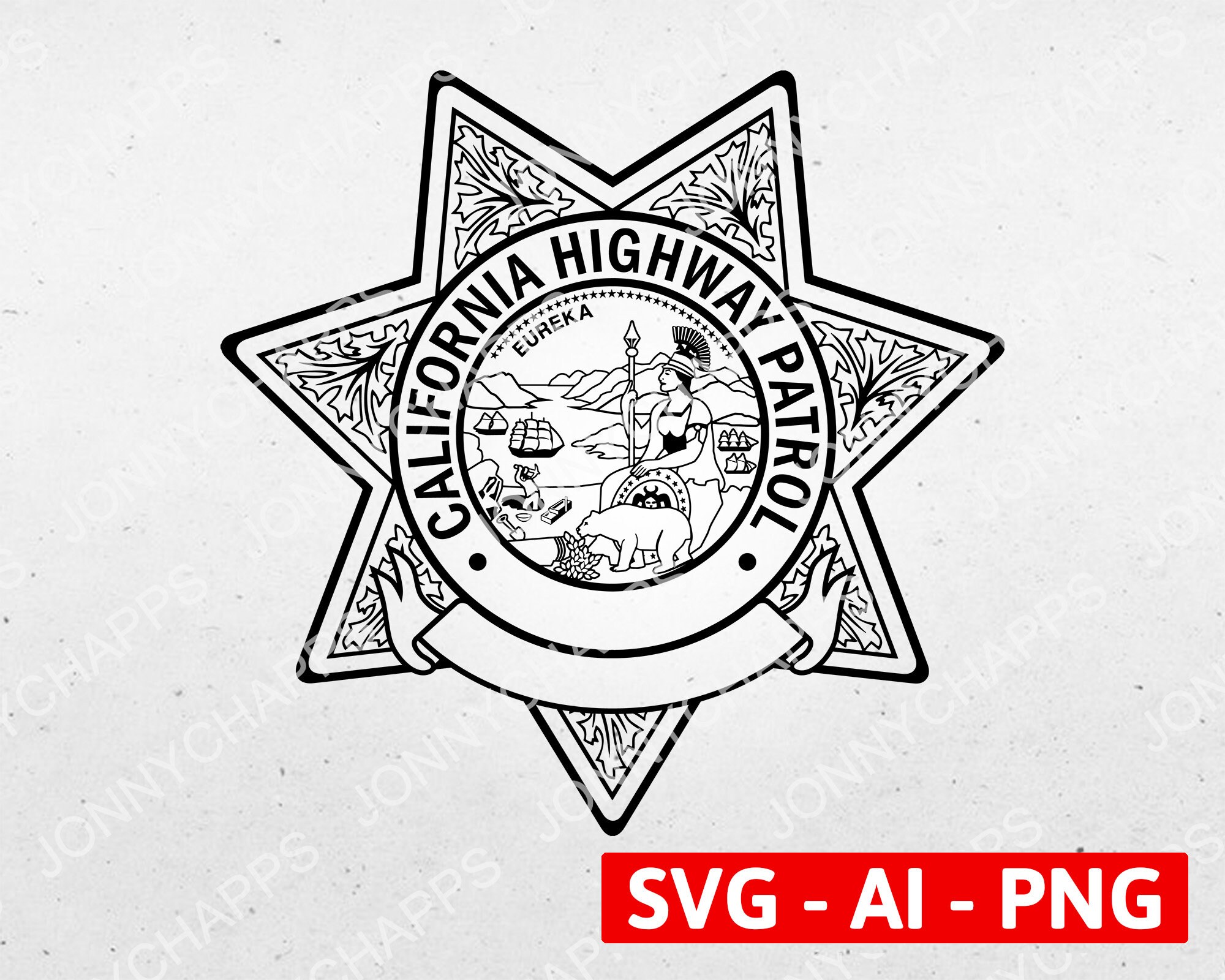 California Highway Patrol Badge for sale| 75 ads for used California ...