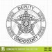 Concho County Texas Sheriff's Office Badge, TX Sheriff Department ...