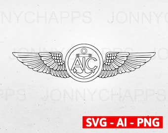 Aircrew Wings | Etsy