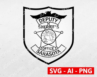 Florida Sheriff Logo - Etsy