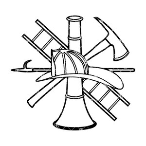 Firefighter Scrambles Fire Emblem SVG Bundle Fire Department Logos PNG ...