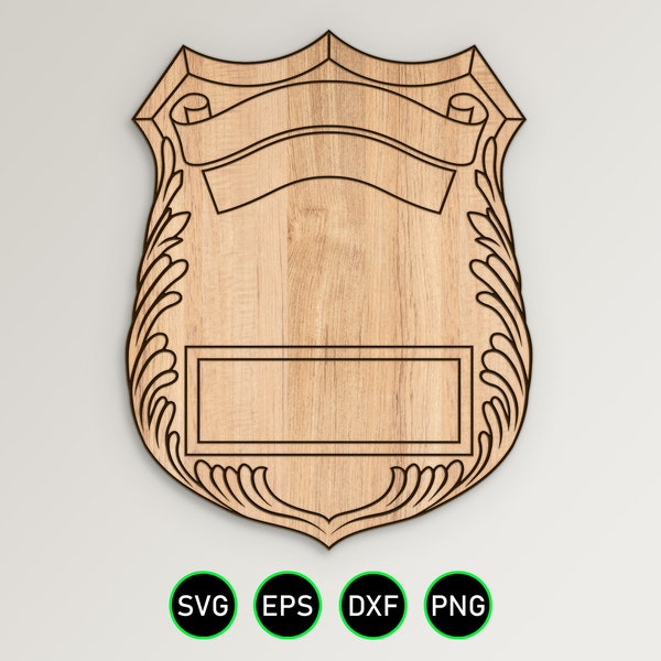 Police Shield Badge - Etsy
