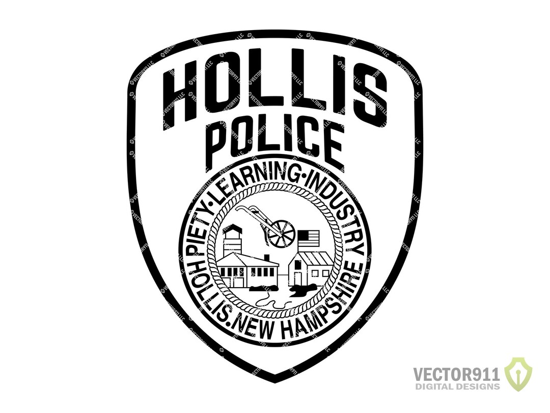Hollis Hills New Hampshire Police Department Patch, NH Law Enforcement ...