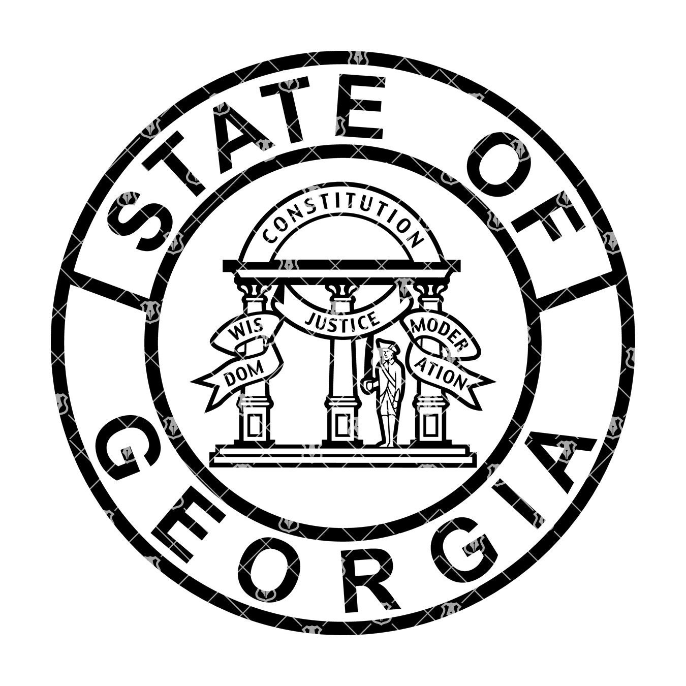 Georgia State Seal 2022