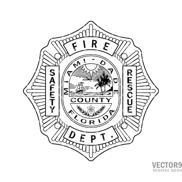 Fire Rescue Logo - Etsy