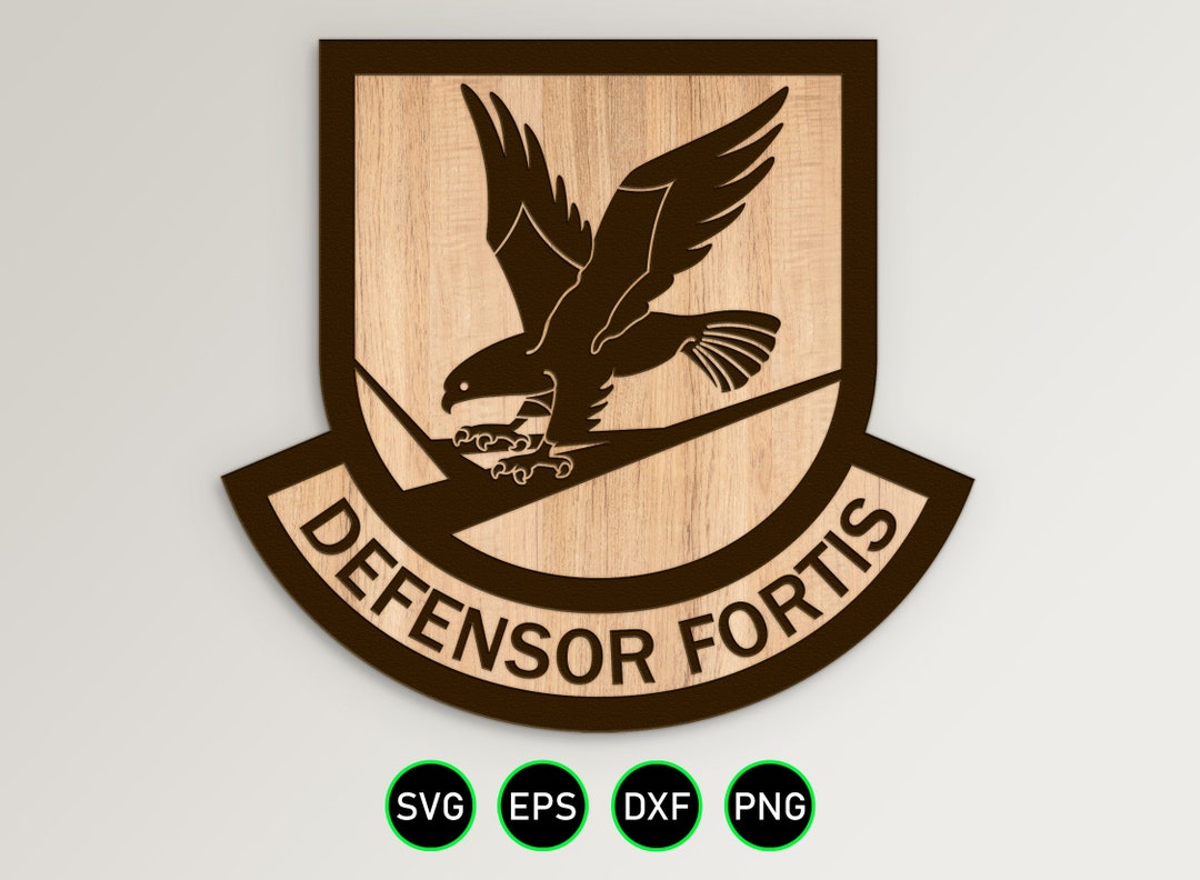 Air Force Security Forces Emblem SVG, USAF Defensor Fortis Vector ...