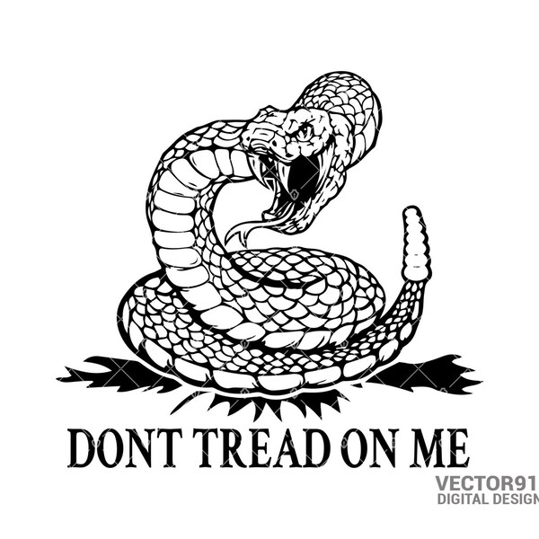 The Gadsden Flag - Etsy