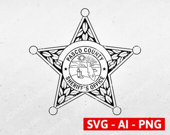 Police Badge Florida | Etsy