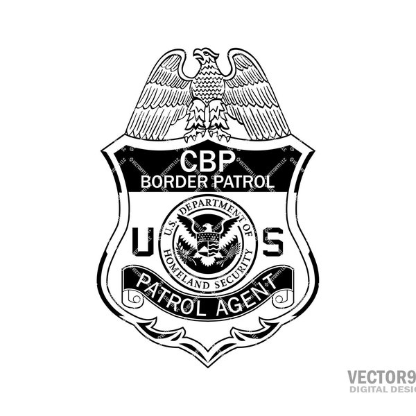 Border Patrol Logo - Etsy