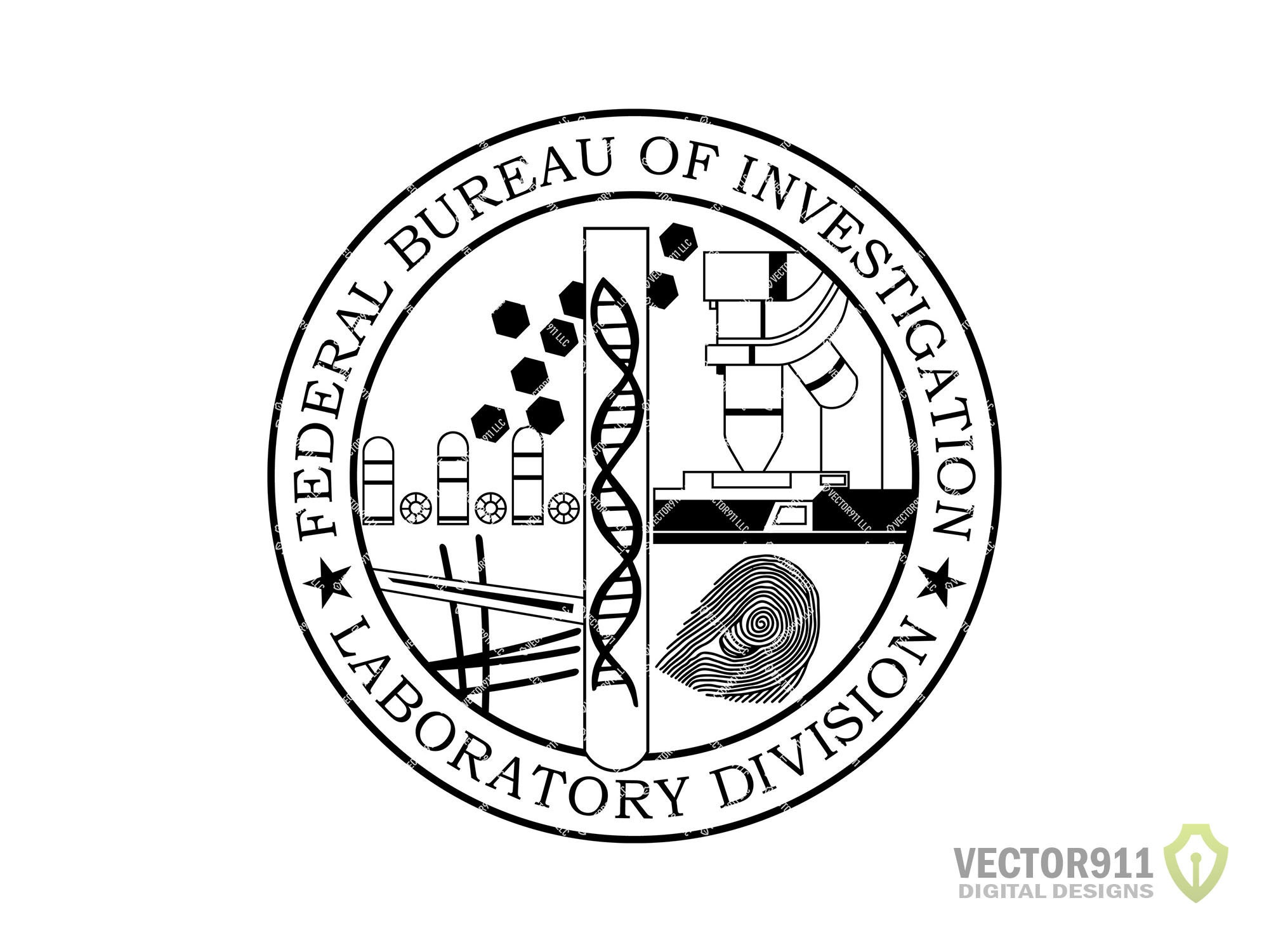 Department Of Justice Fbi Logo