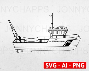 Coast Guard Ship Png - Etsy