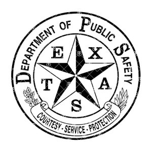 Texas Department of Public Safety Seal SVG Vector Texas DPS Emblem Png ...