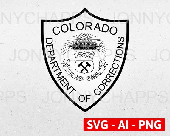 Colorado Department of Corrections Logo Insignia Digital | Etsy