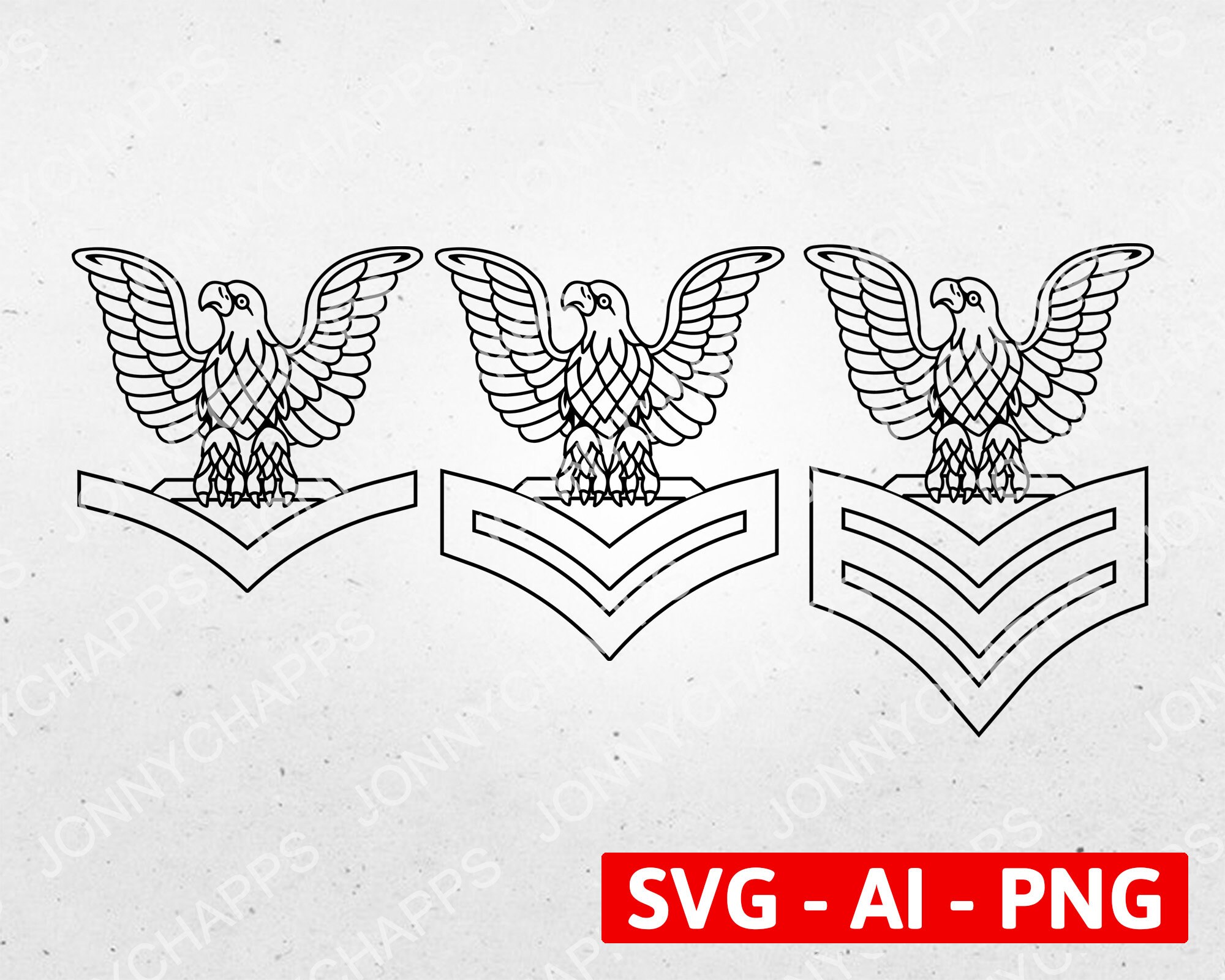 US Navy E4 E5 E6 Rank Insignia Collar Devices Navy Enlisted Etsy US Navy E4 E5 E6 Rank Insignia Collar Devices Navy Enlisted Etsy
