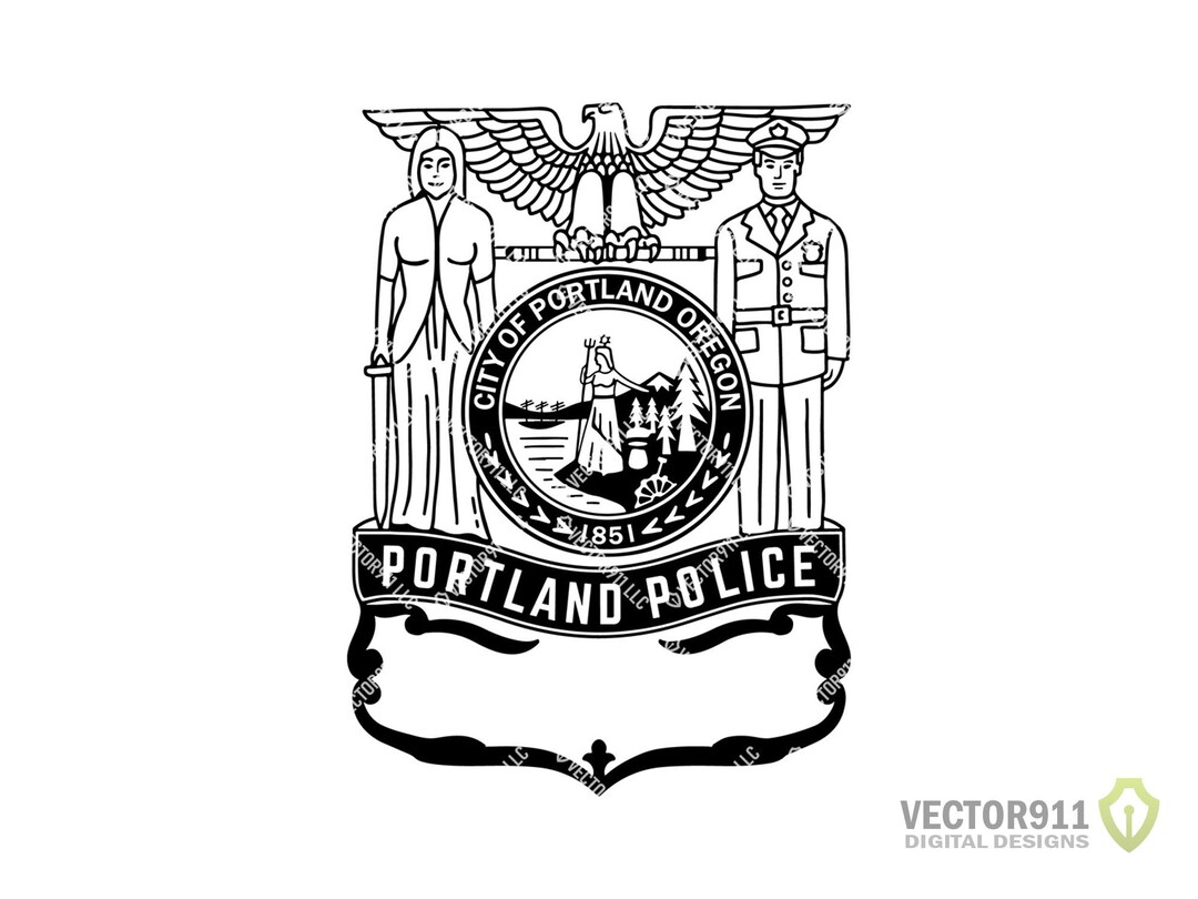 Portland Oregon Police Department Logo, Portland OR City Law ...