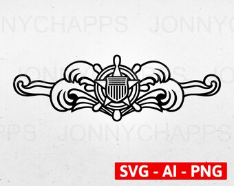 Coast Guard Pin | Etsy