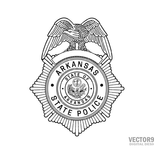 Florida Highway Patrol Badge Vector - Etsy