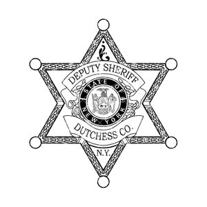 Dutchess New York Sheriff Badge SVG, County Sheriff's Deputy Star ...