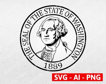 State Washington Svg - Etsy Australia