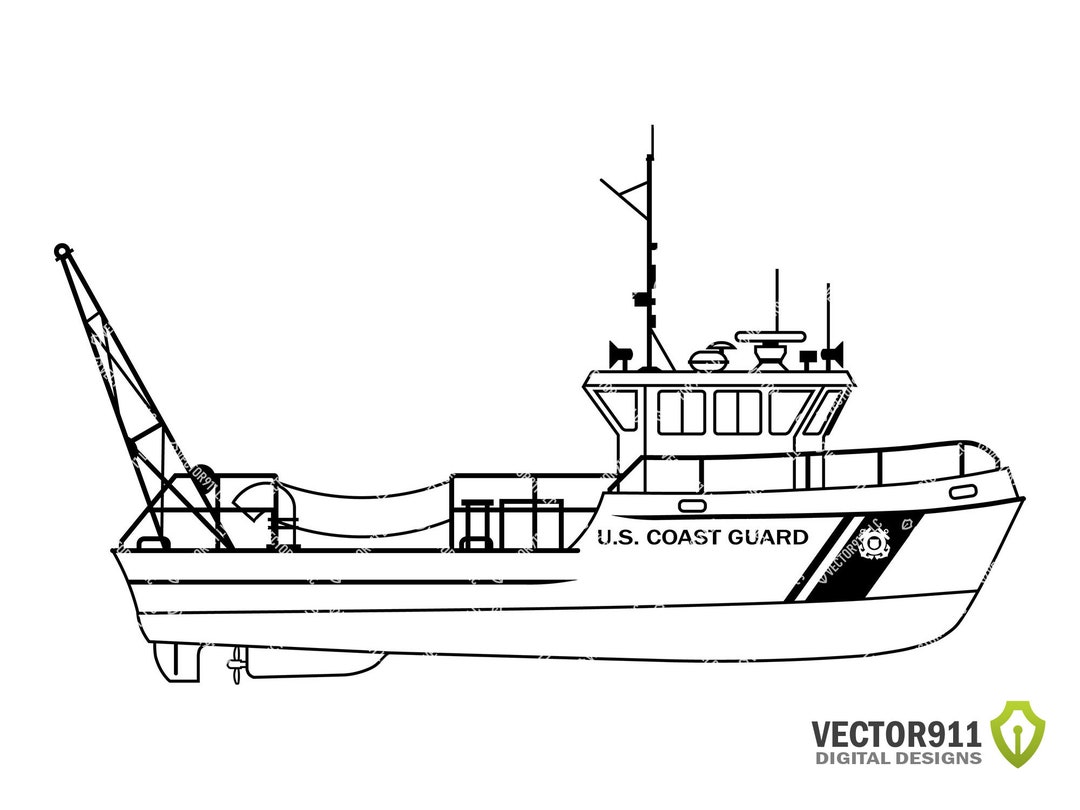 USCG 49 BUSL Profilo laterale, aiuti della guardia costiera per la ...
