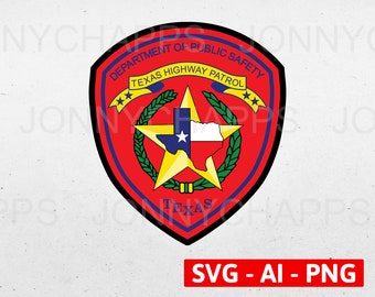 Texas State Trooper Logo Png - Etsy New Zealand