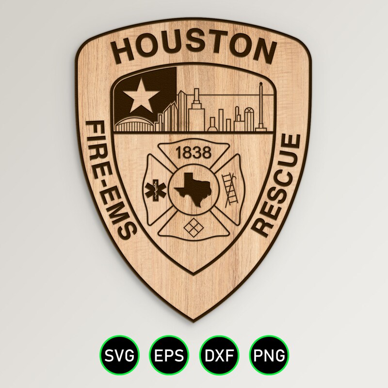 Fire Dept Decal - Etsy