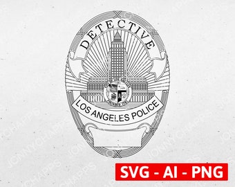 Lapd Badge - Etsy