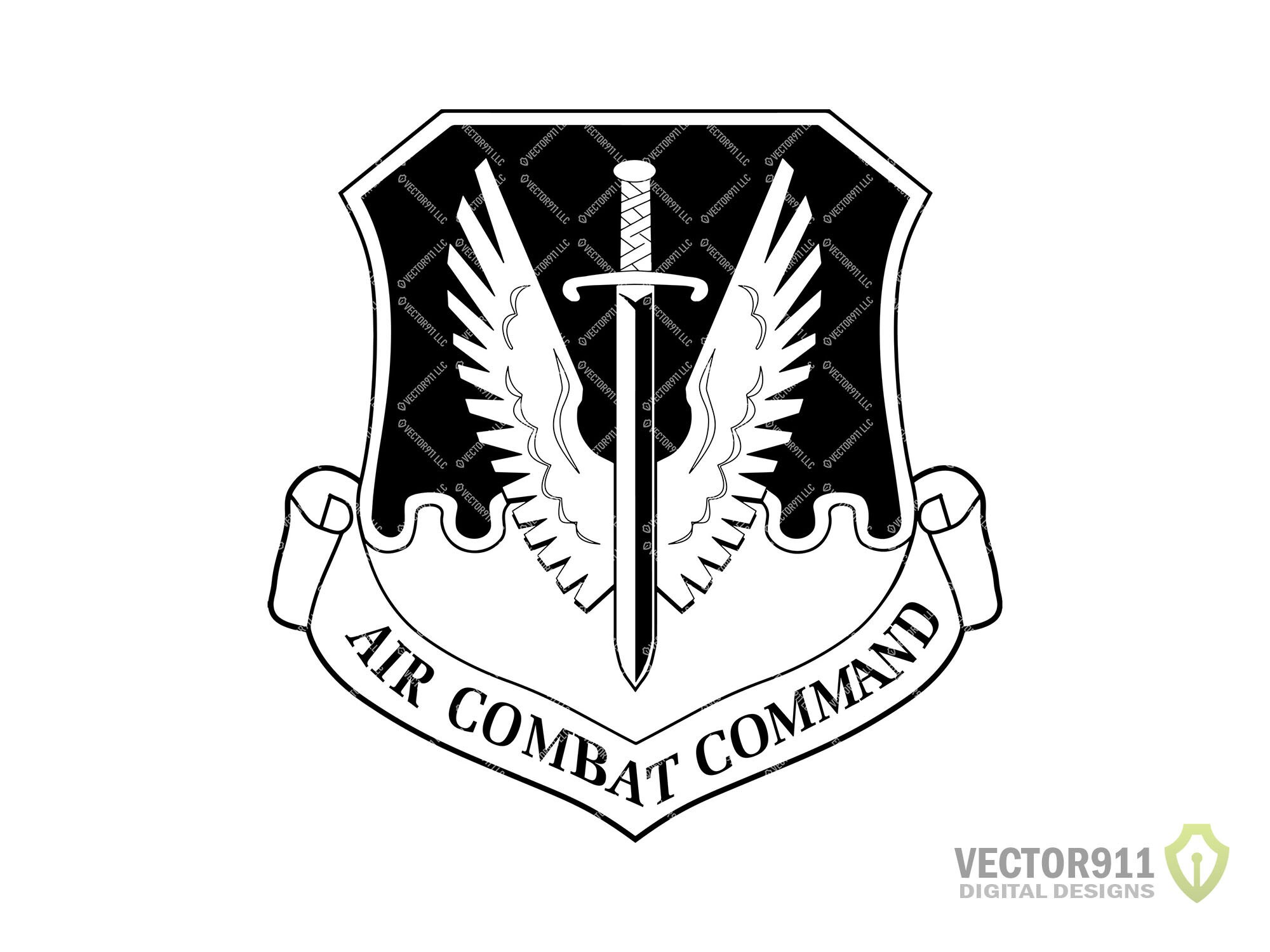 Air Force Symbol Black And White