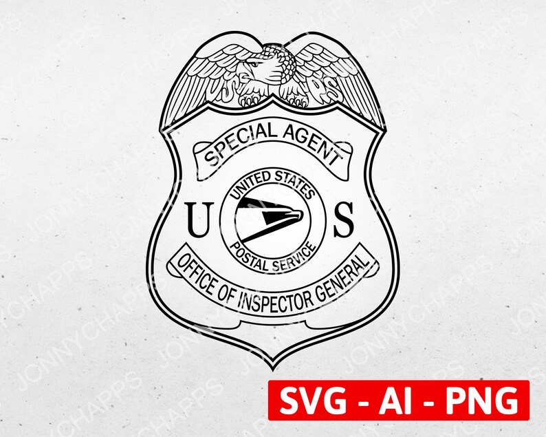 US Postal Service Special Agent Badge USPS Post Office Law - Etsy