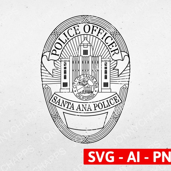 Santa Ana Logo Svg - Etsy