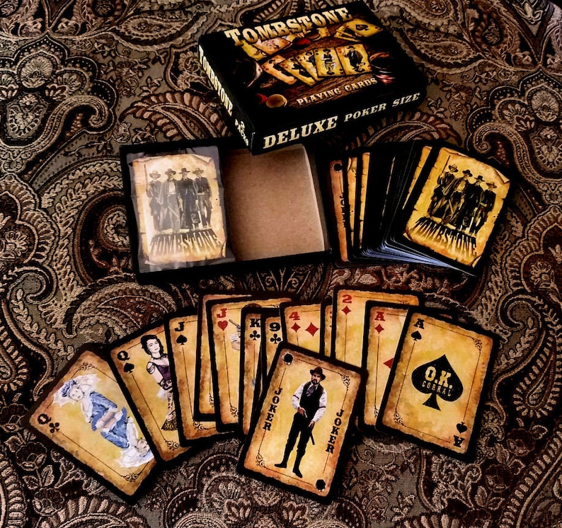 Tombstone Playing Cards - Etsy