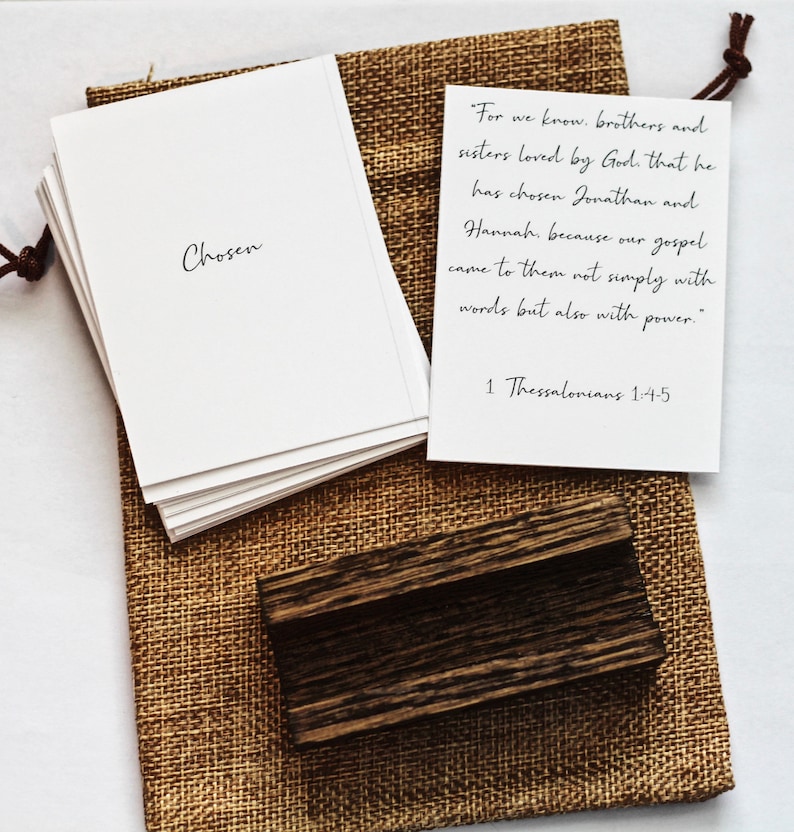 Personalized Scripture Cards 52 Weekly & Daily Bible Verses - Etsy