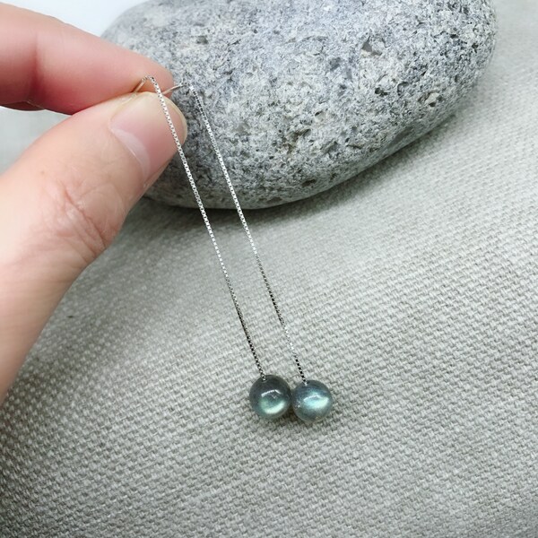 Thread Earrings - Etsy