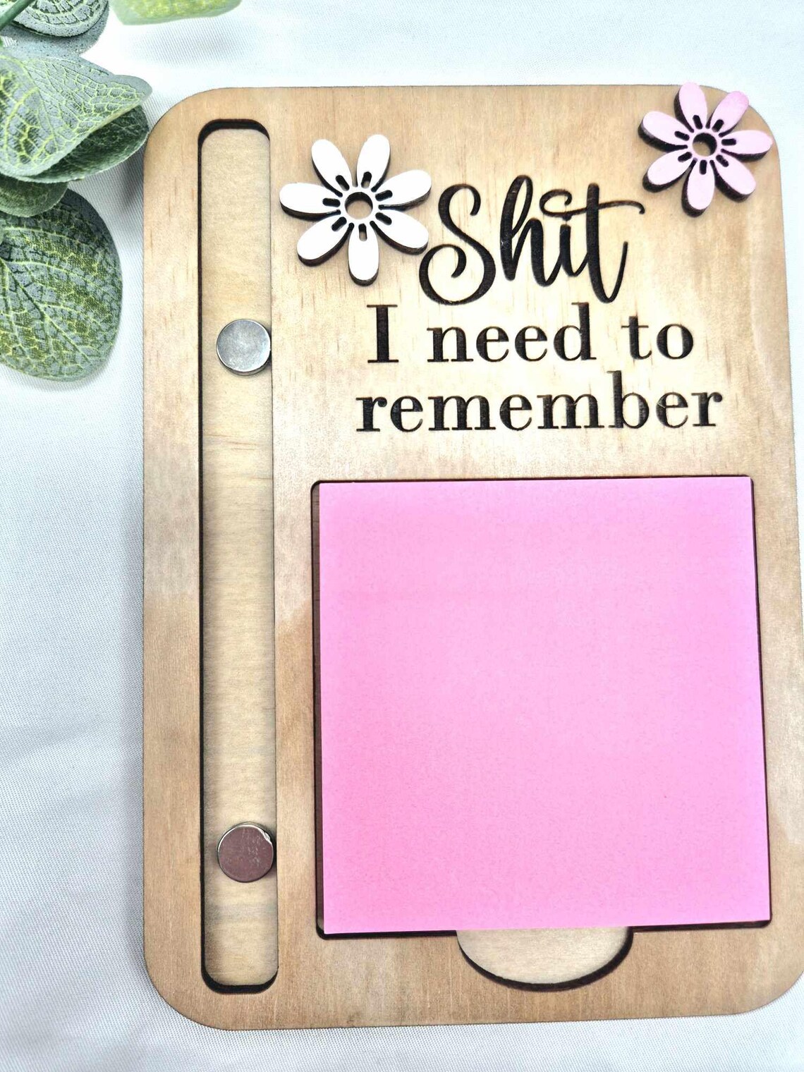 Post-it Note, Sticky Note Pad Holder SVG Laser Cut File, Laser Cutting ...