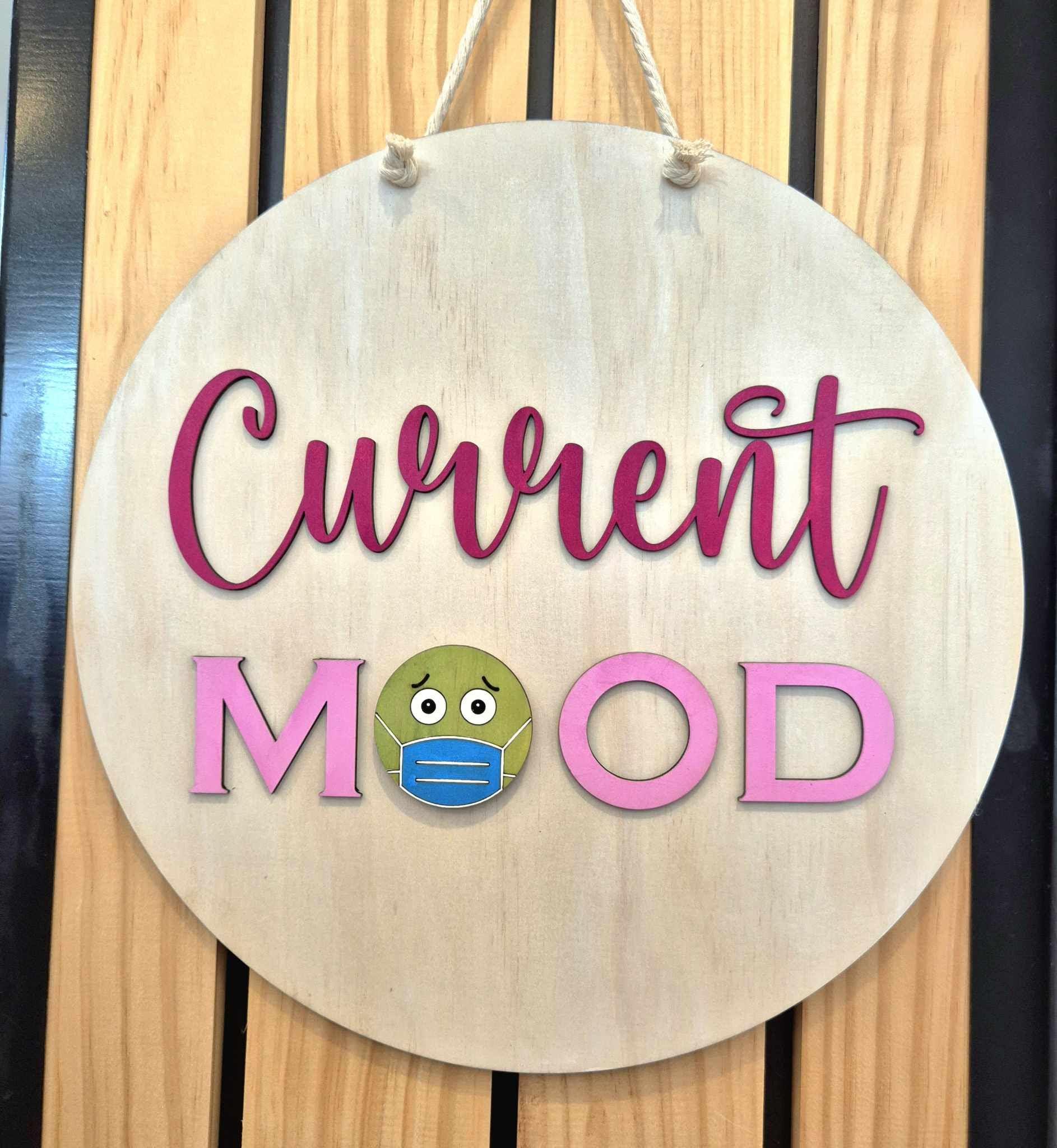 Current Mood Project, Mood Door Sign, Tweens, Teens, Mood ...