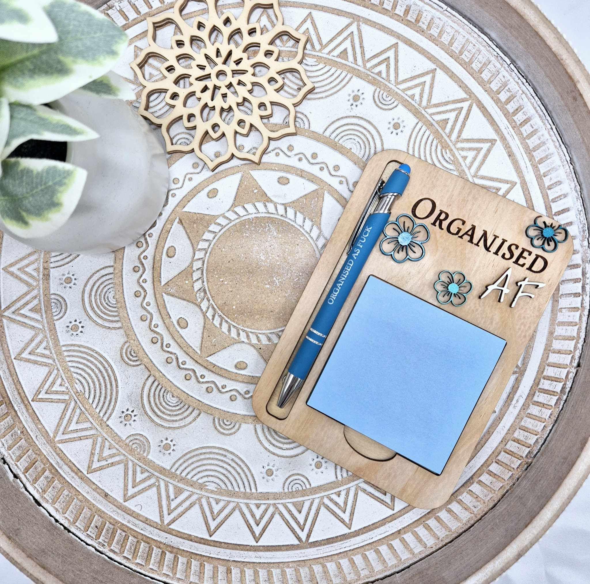 Post-it Note, Sticky Note Pad Holder SVG Laser Cut File, Sticky Note ...