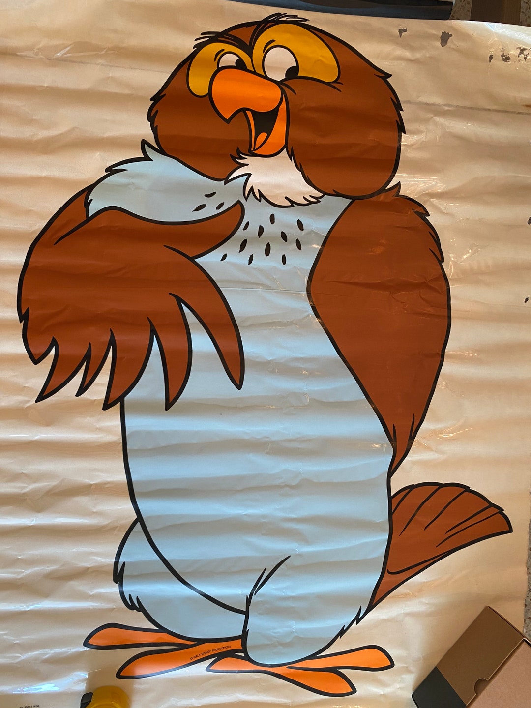 Vintage Disney Owl & Tigger Oversized Winnie the Pooh Wall Decals free ...