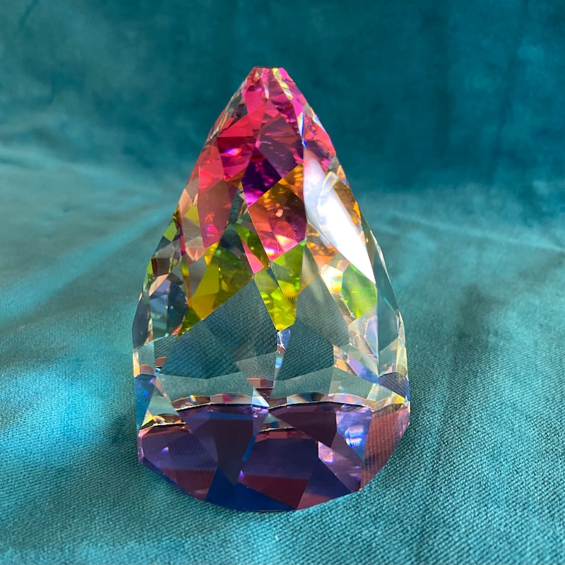 Crystal Paperweight - Etsy