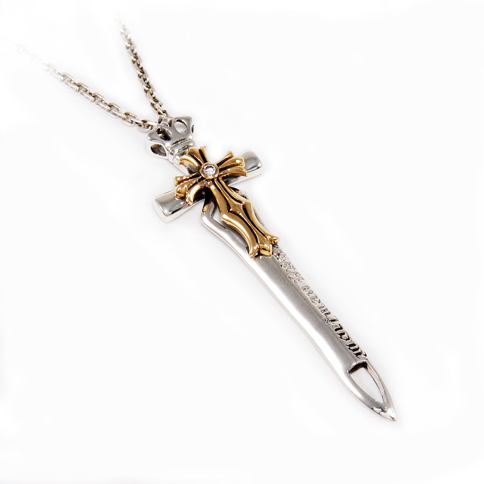Crown/knight Sword/925 Sterling Silver - Etsy