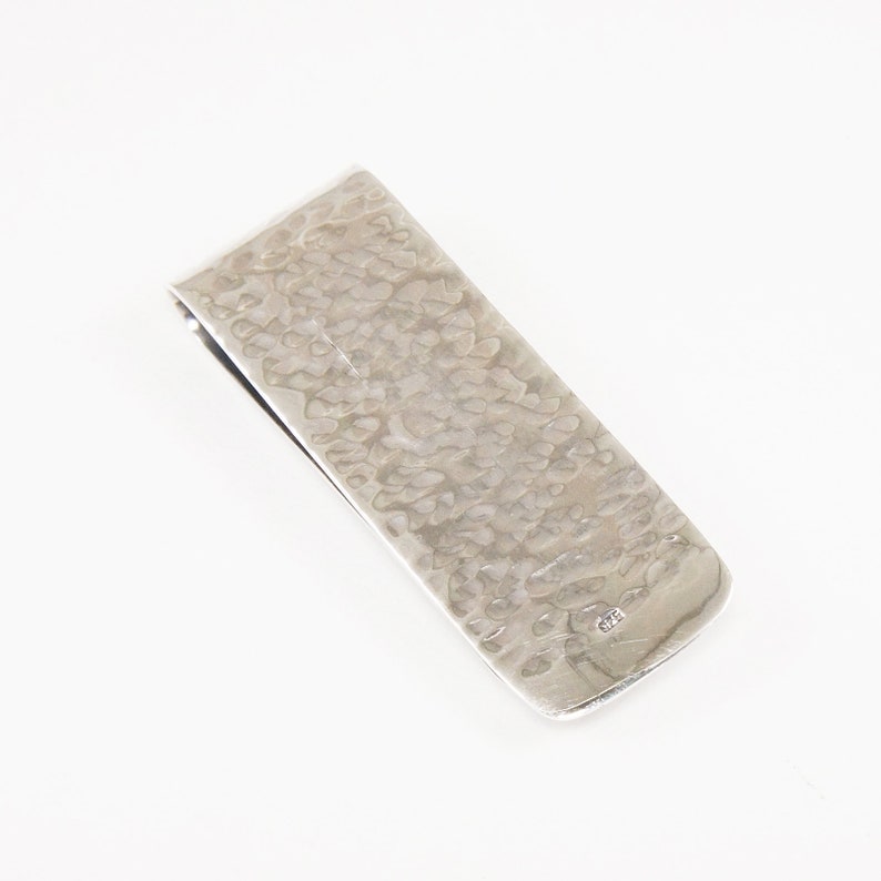 Hammertone/fleur De Lis/925 Sterling Silver Money | Etsy