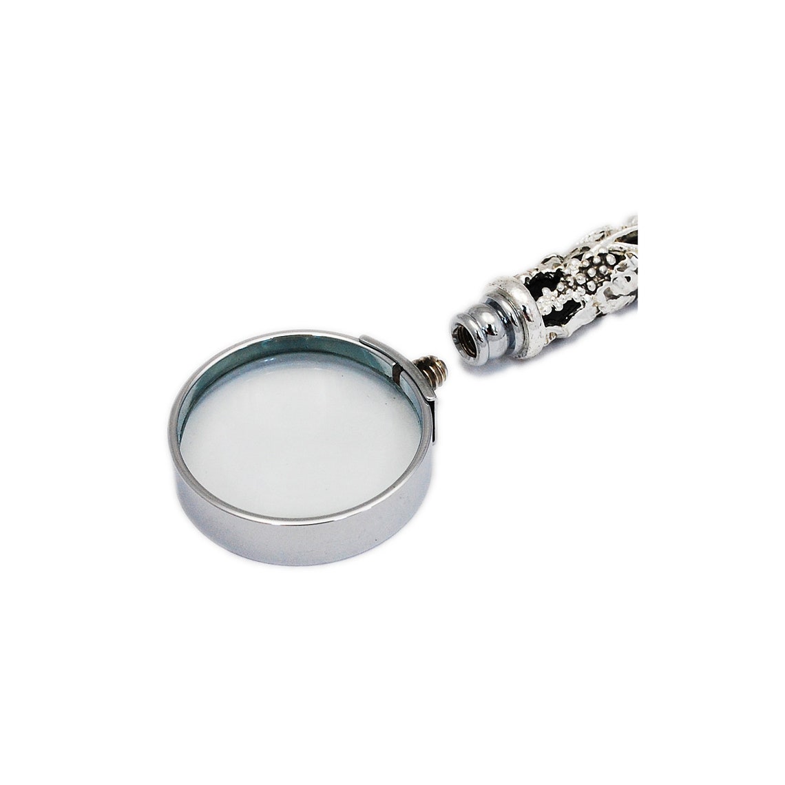 Magnifying Glass/sterling Silver Handle/silver Handle/spy - Etsy