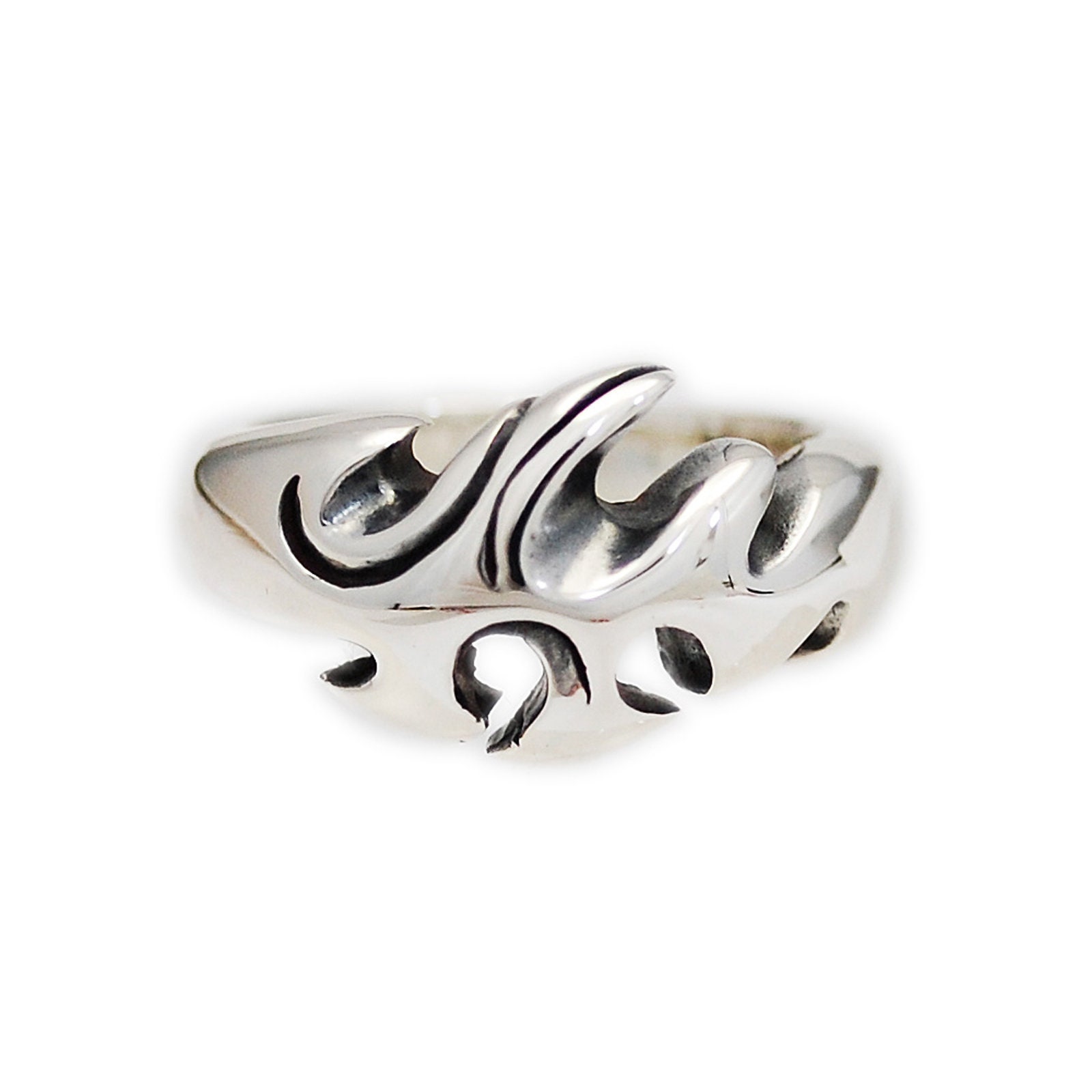 STOCK CLEARANCE PRICE/Tribal/925 Sterling Silver Ring/Silver | Etsy