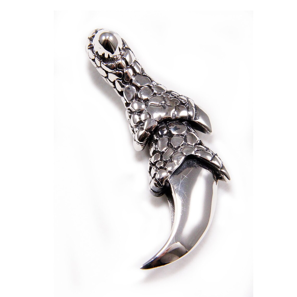 Dragon Claw/dragon/925 Sterling Silver Pendant/fire | Etsy