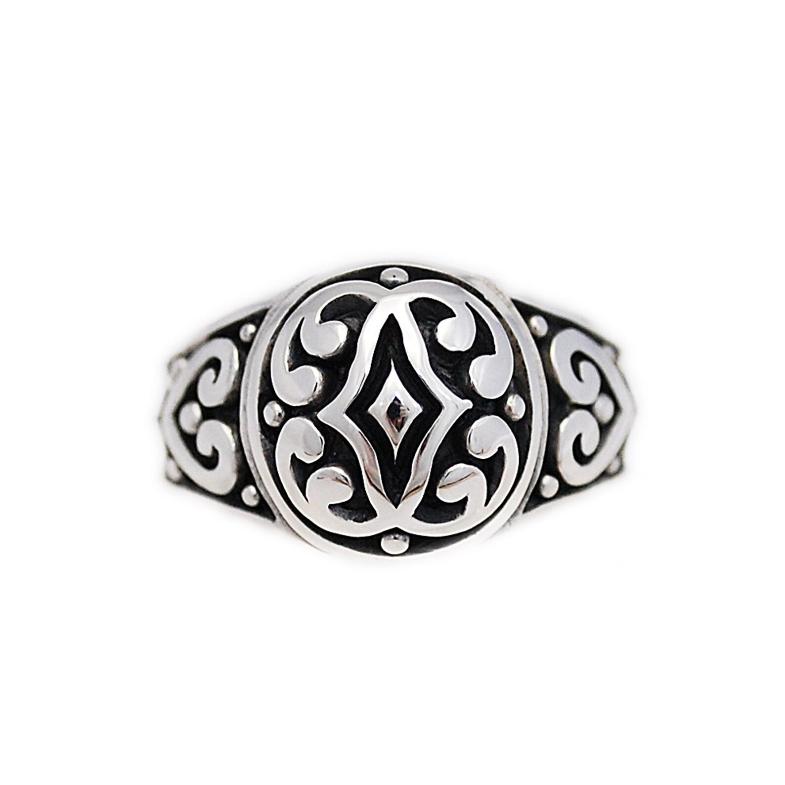 Arabesque/925 Sterling Silver Ring/silver Engraved Ring/silver ...