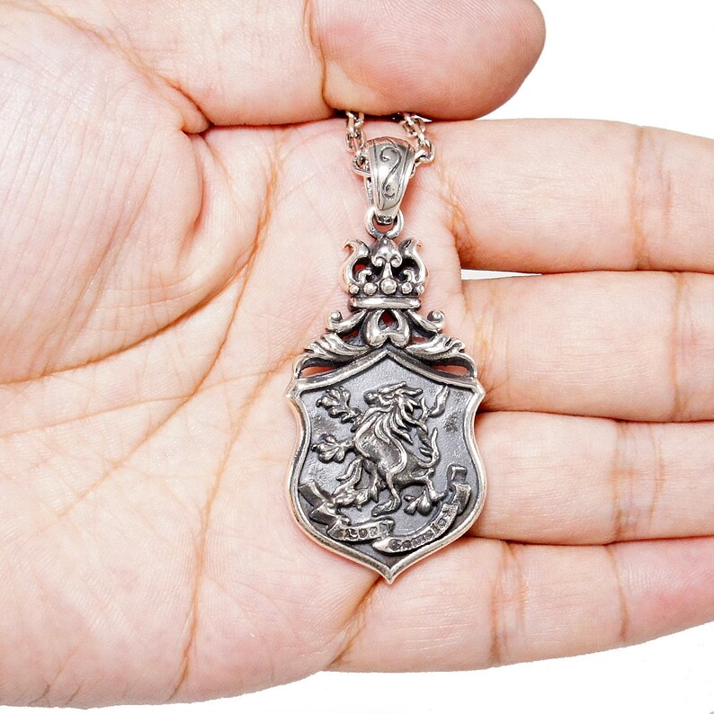 Lord Camelot/Royal/King/Shield/925 Sterling Silver | Etsy