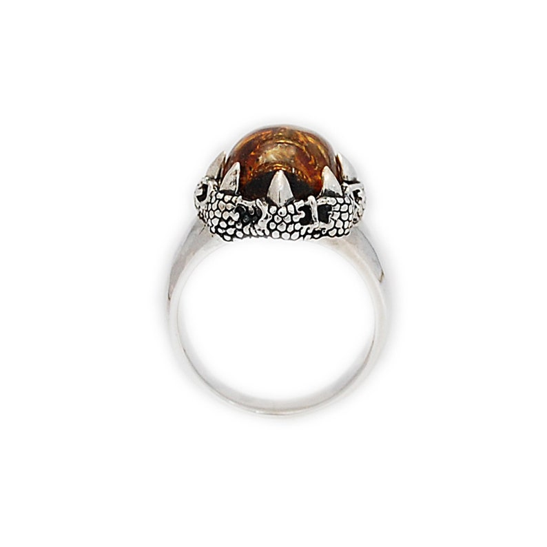 Dragon Claw/skull/925 Sterling Silver Ring/skull Ring/dragon Claw Ring ...
