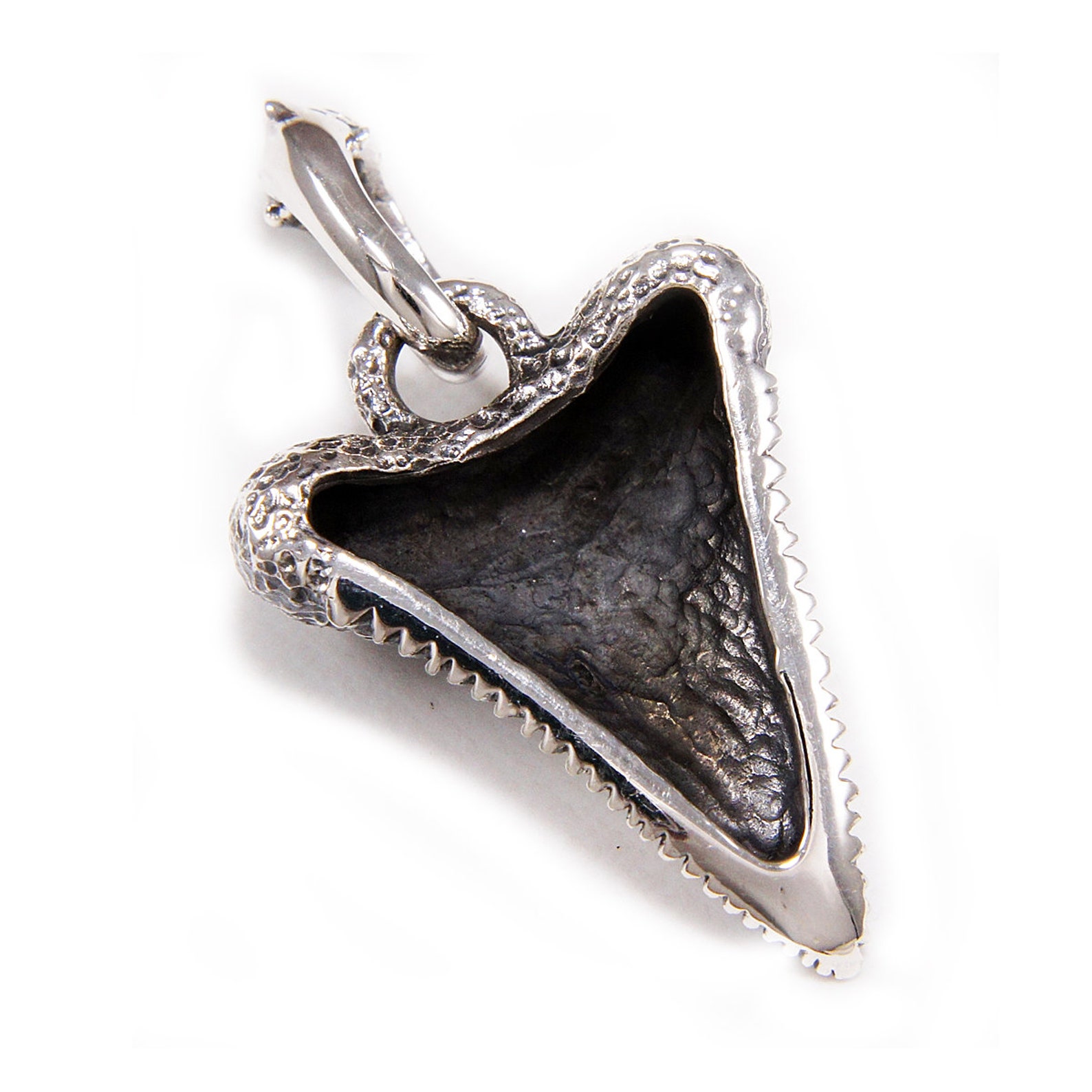 Great White Shark/jaws/tooth/25 Sterling Silver Pendant/silver Charm ...