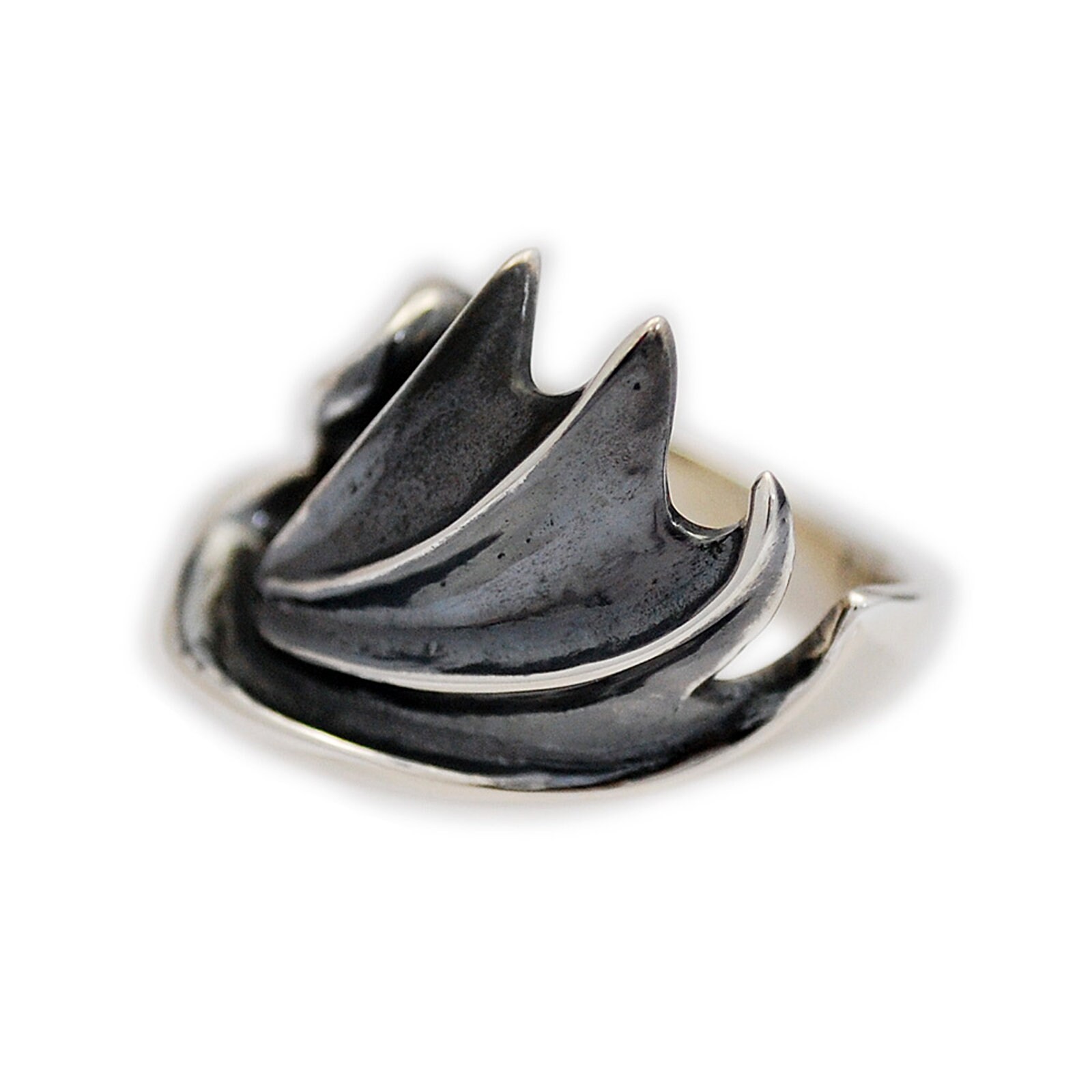 Drake/dragon/wing/925 Sterling Silver Ring/silver Drake - Etsy