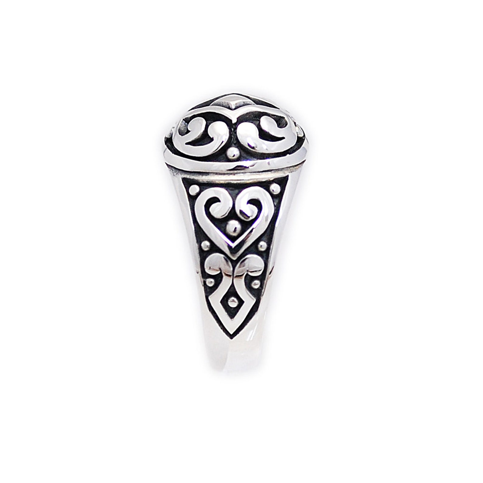 Arabesque/925 Sterling Silver Ring/silver Engraved Ring/silver ...